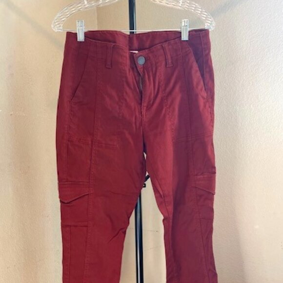 CAbi | Pants & Jumpsuits | Cabi Maroon Corduroy Cargo Pants | Poshmark